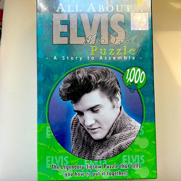Games | Unopened Elvis Jigsaw Puzzle | Poshmark